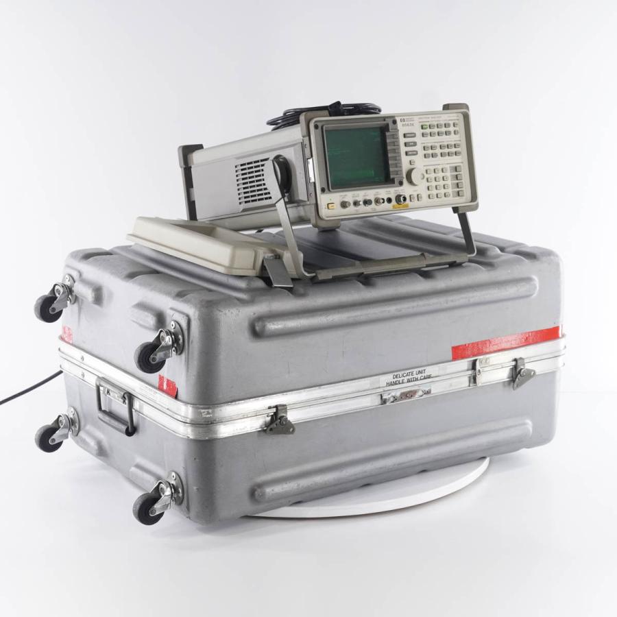 HP 8563E SPECTRUM ANALYZER スペクトラムアナライザー OPT H02 85620A 9kHz-26.5GHz 電源 ...