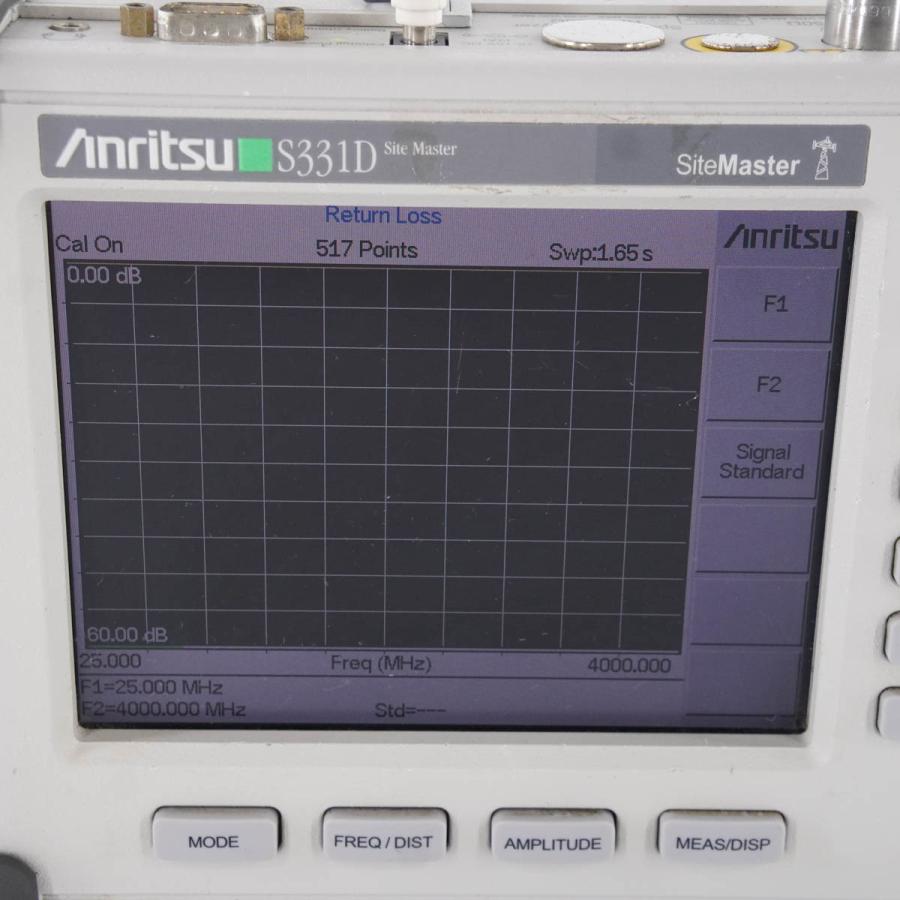 [DW]USED 8日保証 Anritsu S331D Site Master Cable and Antenna Analyzer サイト ...