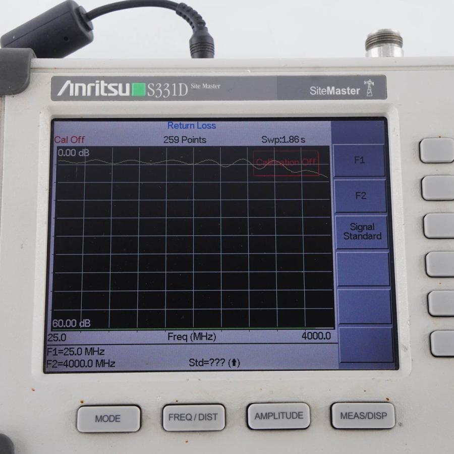 [DW]USED 8日保証 Anritsu S331D Site Master サイトマスター Cable and Antenna ...