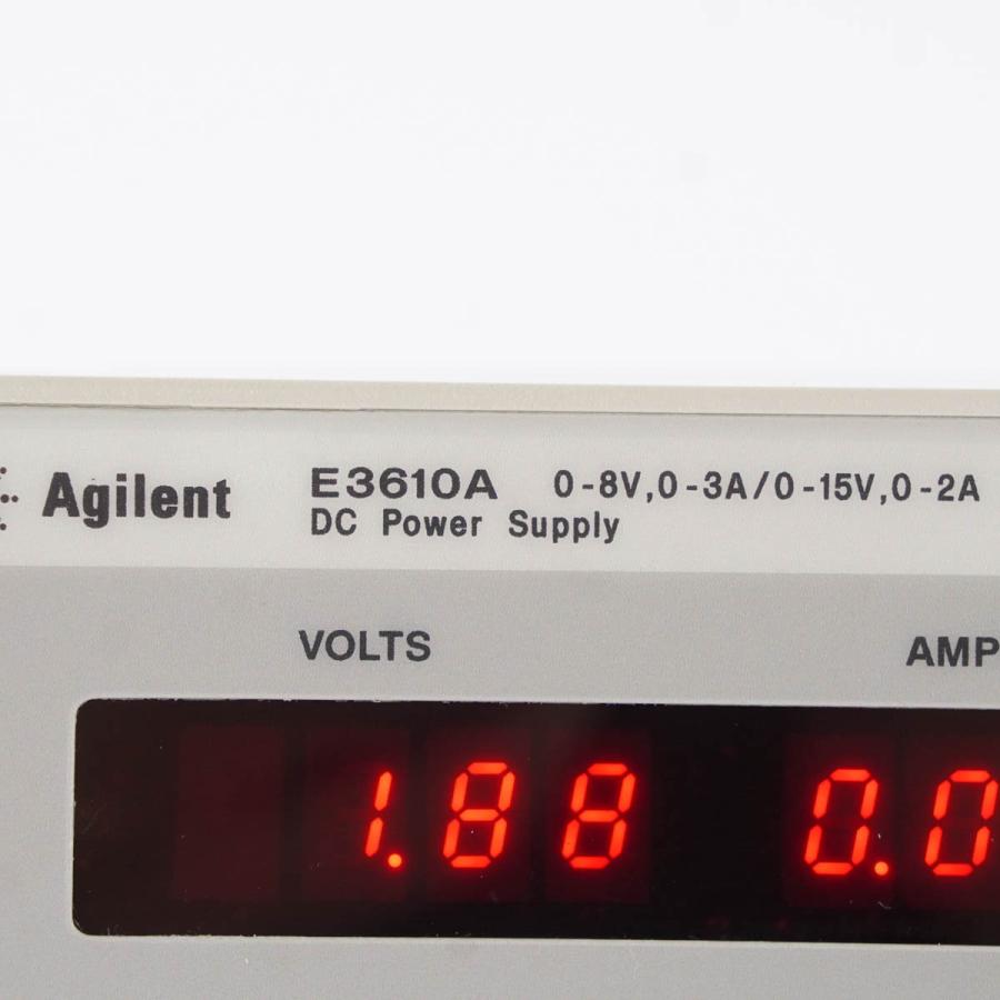[DW]USED 8日保証 Agilent E3610A DC Power Supply パワーサプライ 0E9 0-8V 0-3A / 0 ...