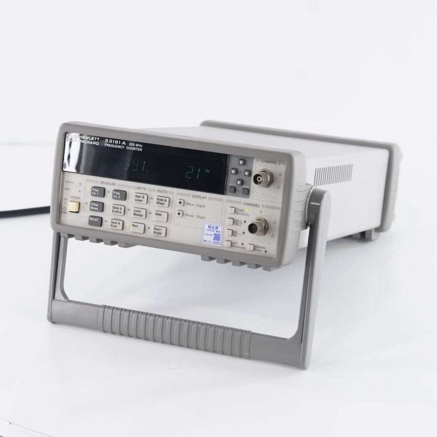 [JB]USED 現状販売 HP 53181A FREQUENCY COUNTER 周波数カウンター OPT 010 030 225MHz ...