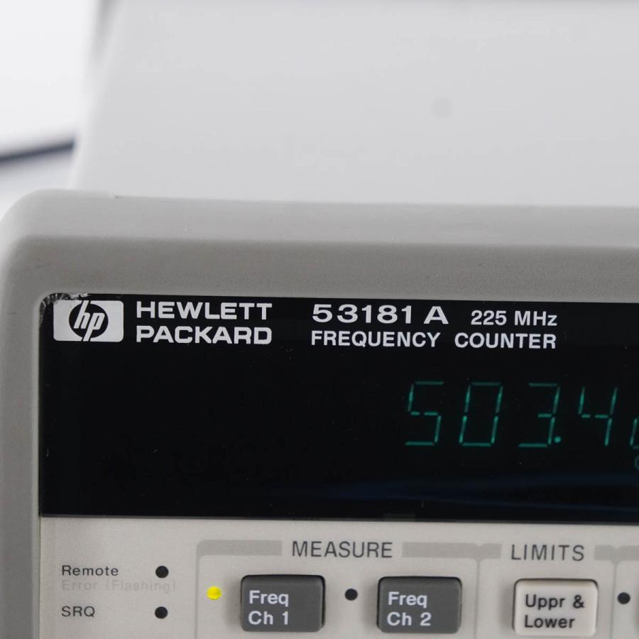 [JB]USED 現状販売 HP 53181A FREQUENCY COUNTER 周波数カウンター OPT 010 030 225MHz ...