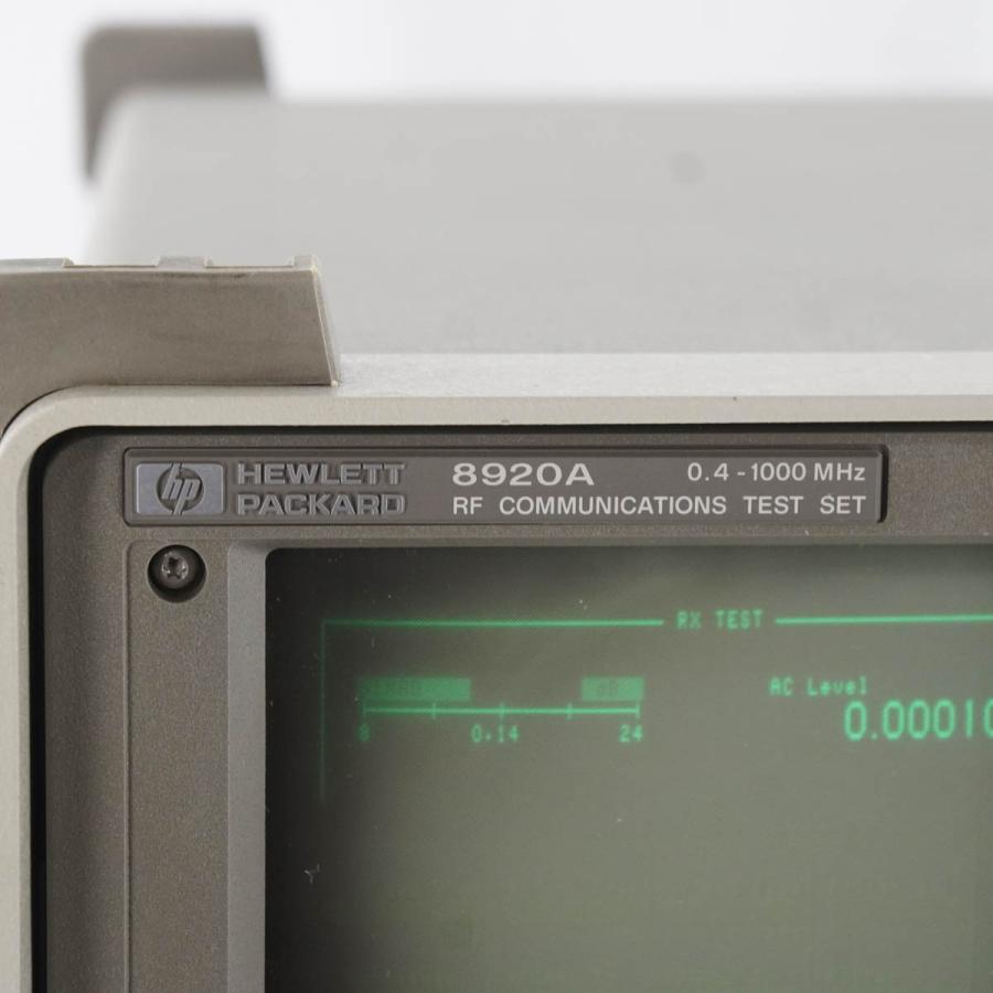 [DW]USED 8日保証 HP 8920A RF COMMUNICATIONS TEST SET コミュニケーションテストセット OPT ...