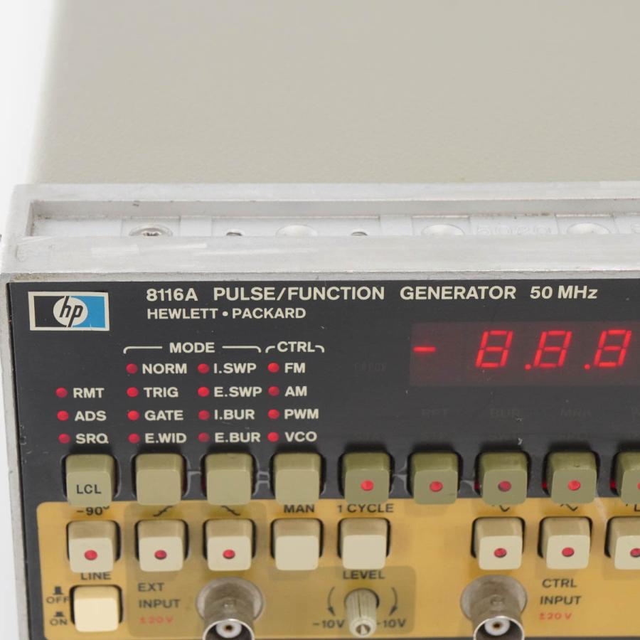 [JB]USED 現状販売 HP 8116A PULSE/FUNCTION GENERATOR パルス ファンクションジェネレーター 50MHz[ST04084-0001 ...