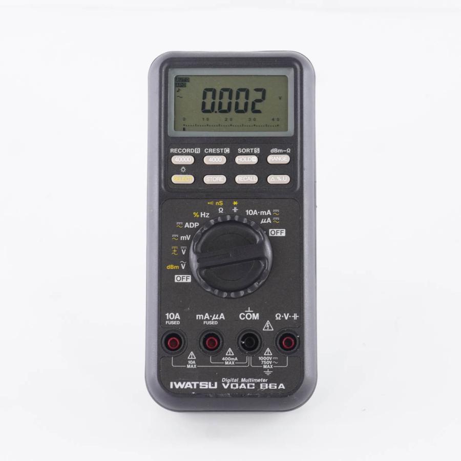 [DW]USED 8日保証 IWATSU VOAC 86A Digital Multimeter デジタルマルチメーター[ST04084 ...