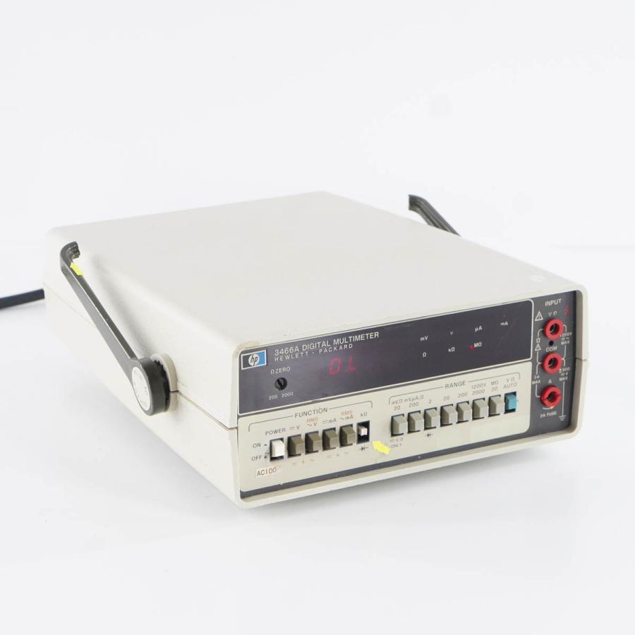 [DW]USED 8日保証 HP 3466A DIGITAL MUlTIMETER デジタルマルチメーター[ST04084-0030 ...