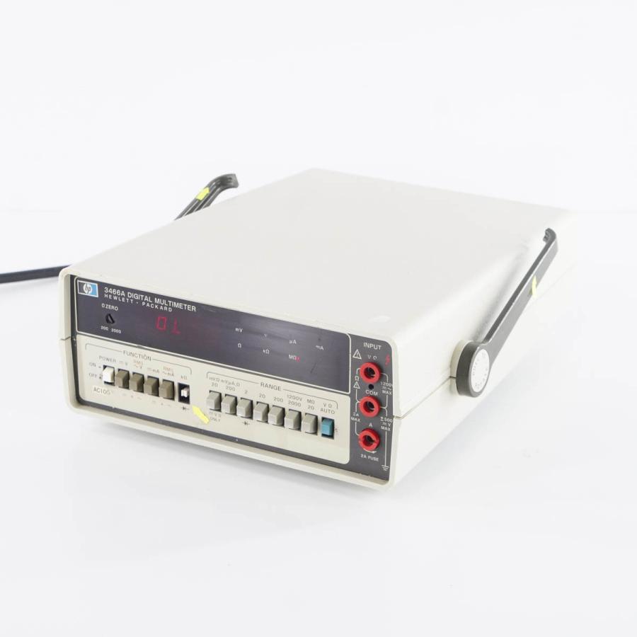 [DW]USED 8日保証 HP 3466A DIGITAL MUlTIMETER デジタルマルチメーター[ST04084-0030 ...