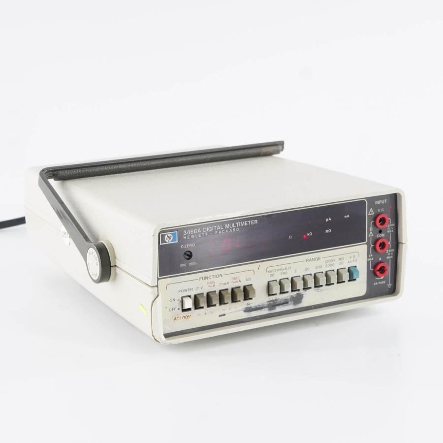 [DW]USED 8日保証 HP 3466A DIGITAL MULTIMETER デジタルマルチメーター[ST04084-0031 ...
