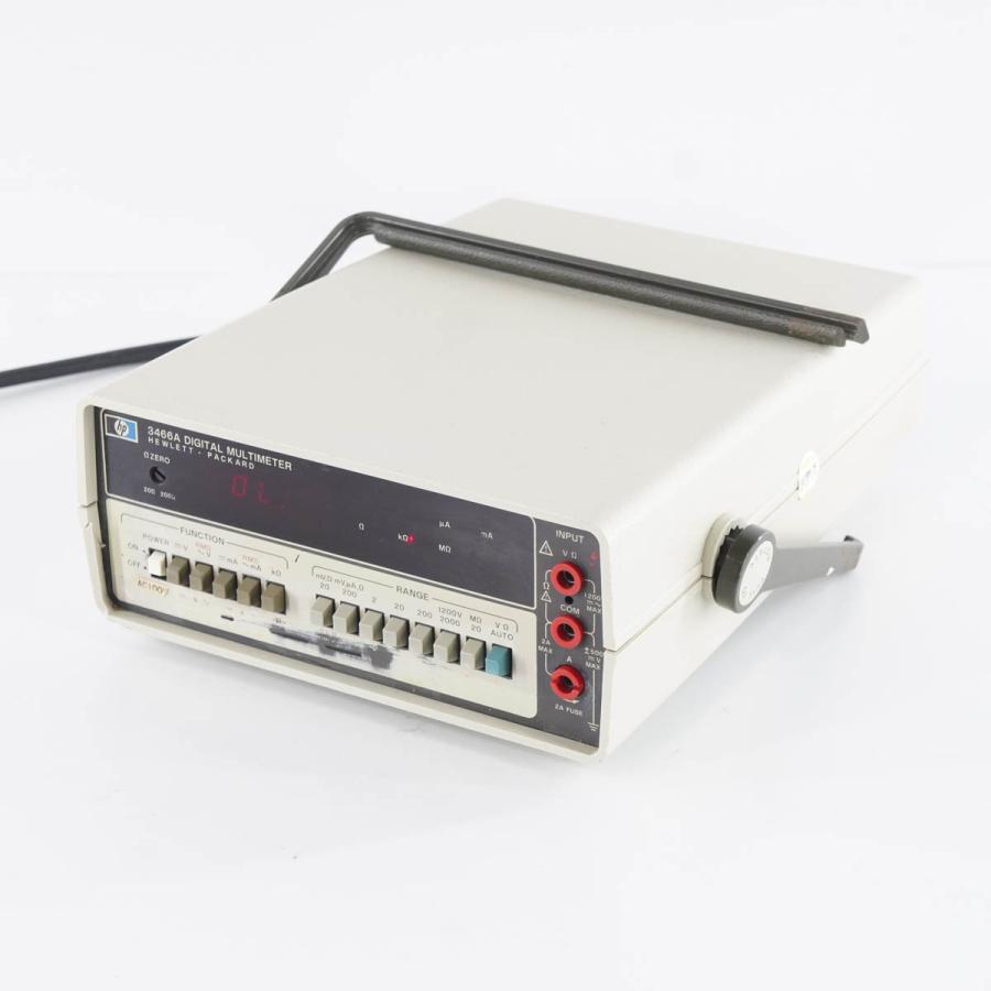 [DW]USED 8日保証 HP 3466A DIGITAL MULTIMETER デジタルマルチメーター[ST04084-0031 ...