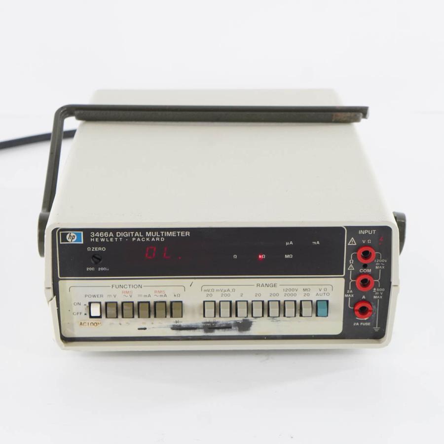 [DW]USED 8日保証 HP 3466A DIGITAL MULTIMETER デジタルマルチメーター[ST04084-0031 ...