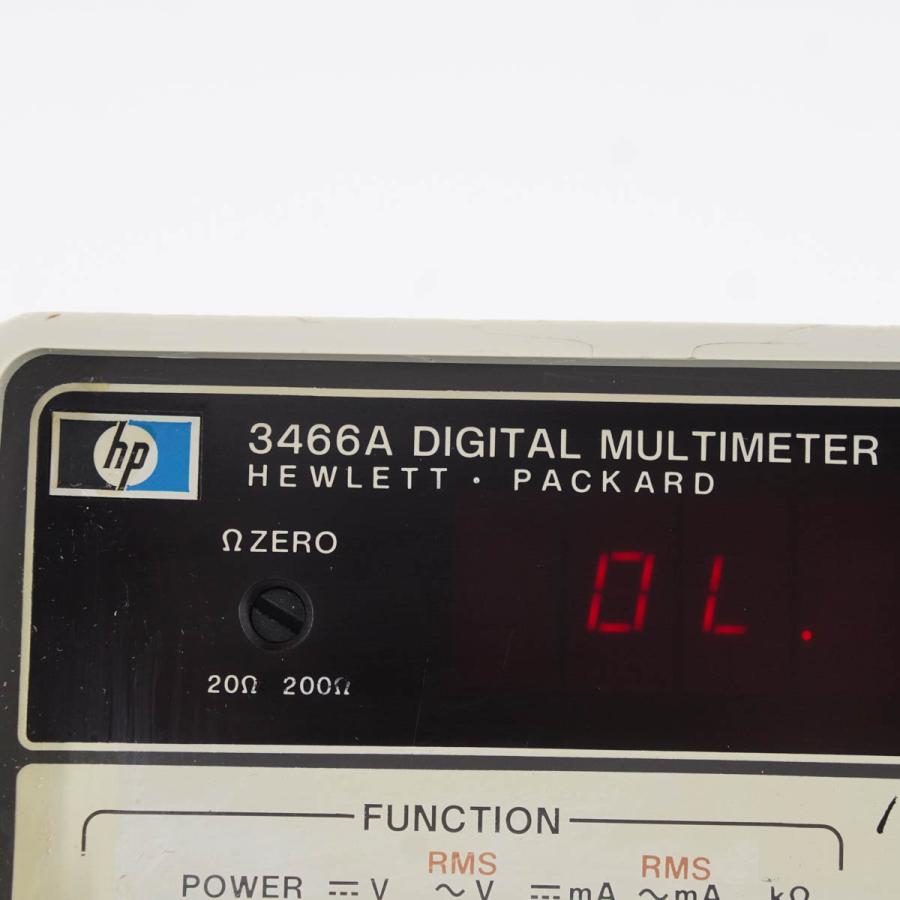 [DW]USED 8日保証 HP 3466A DIGITAL MULTIMETER デジタルマルチメーター[ST04084-0031 ...