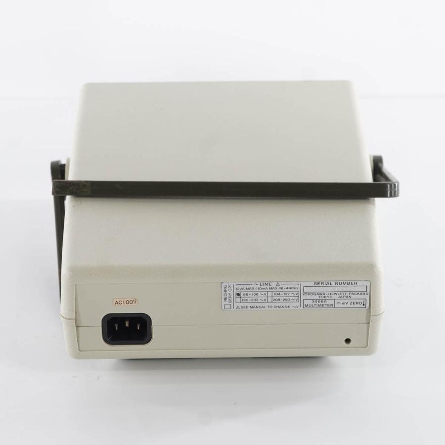[DW]USED 8日保証 HP 3466A DIGITAL MULTIMETER デジタルマルチメーター[ST04084-0031 ...