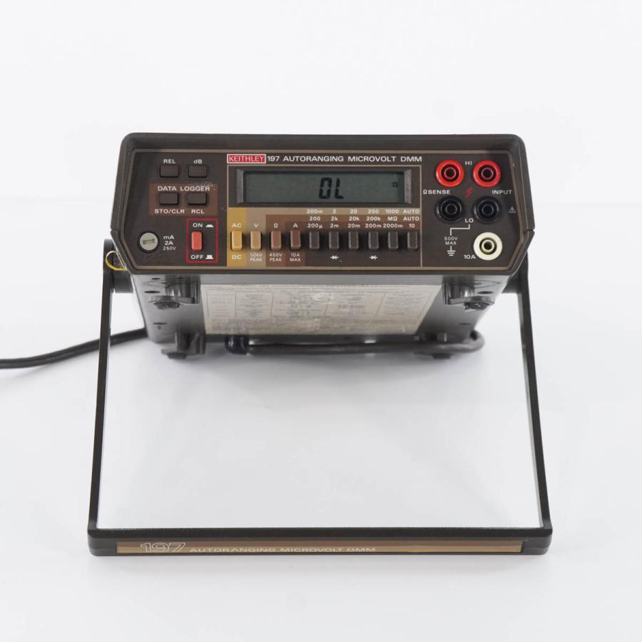 [JB]USED 現状販売 KEITHLEY 197 AUTORANGING MICROVOLT DMM[ST04084-0041] : ソク ...
