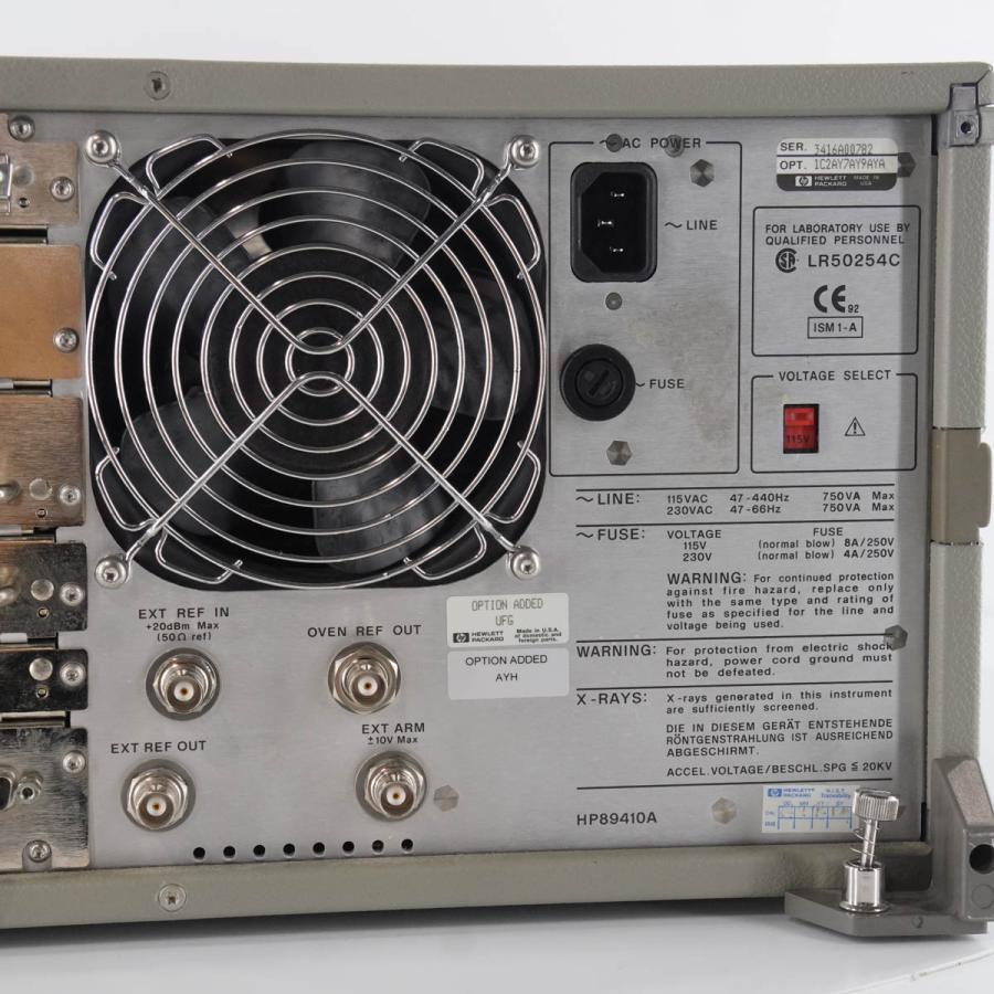 [DW]USED 8日保証 HP 89410A VECTOR SIGNAL ANALYZER ベクトルシグナルアナライザー ...