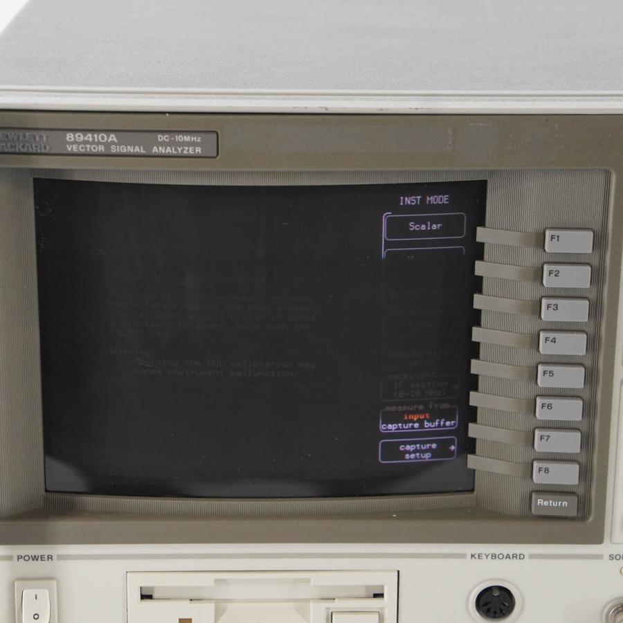[DW]USED 8日保証 HP 89410A VECTOR SIGNAL ANALYZER ベクトルシグナルアナライザー ...