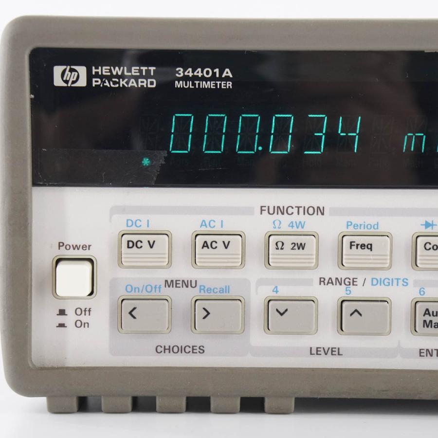 [JB]USED 現状販売 HP 34401A MULTIMETER マルチメーター[ST04084-0076] :04084-0076:DIRWINGSショップ - 通販 - Yahoo ...