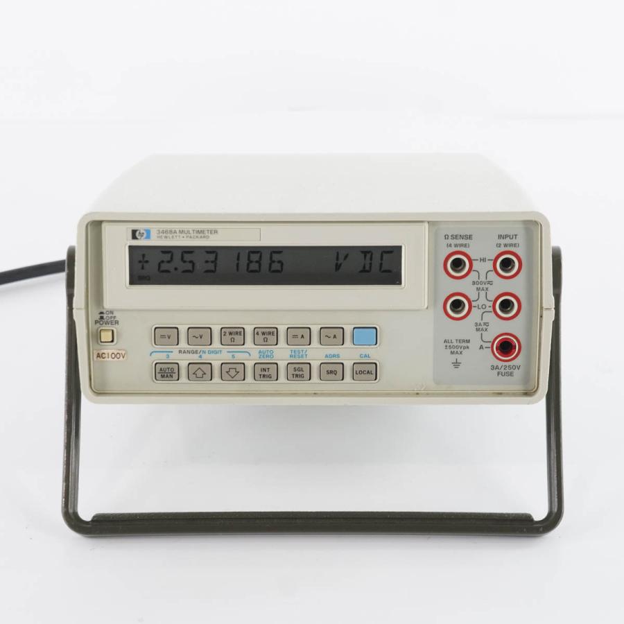 [DW]USED 8日保証 HP 3468A MULTIMETER マルチメーター[ST04084-0089] : ソクラボショップ - 通販 ...