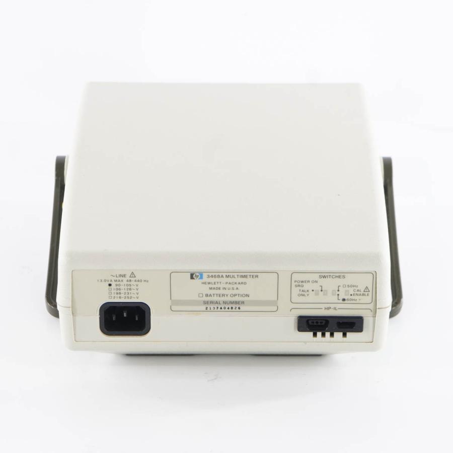[DW]USED 8日保証 HP 3468A MULTIMETER マルチメーター[ST04084-0089] : ソクラボショップ - 通販 ...