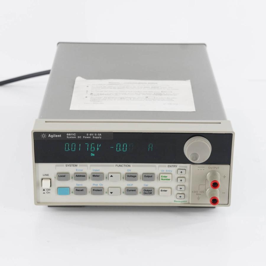 [JB]USED 現状販売 Agilent 6611C 06611-69001 System DC Power Supply パワーサプライ ...