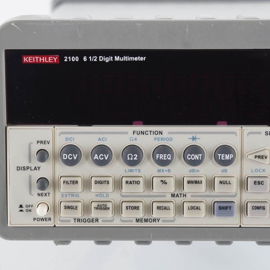 [JB]USED 現状販売 KEITHLEY 2100 6 1/2 Digit Multimeter デジタルマルチメーター[ST04084 ...
