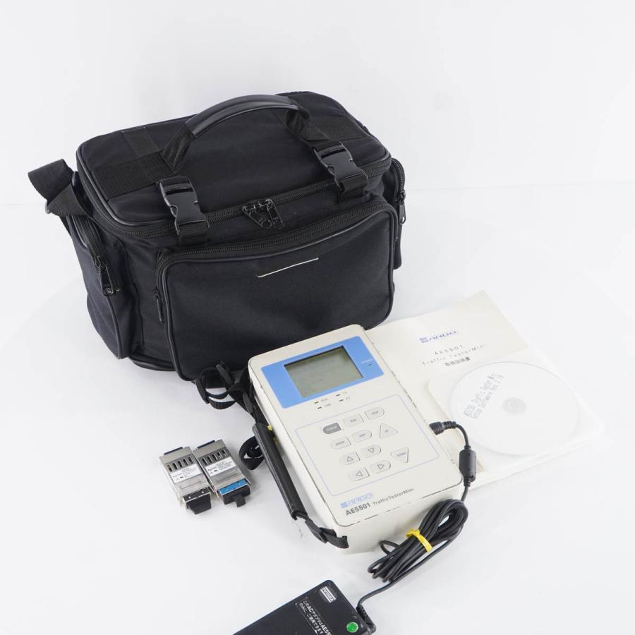 [DW]USED 8日保証 ANDO AE5501 Traffic Tester Mini トラフィックテスターミニ Agilent HFBR ...