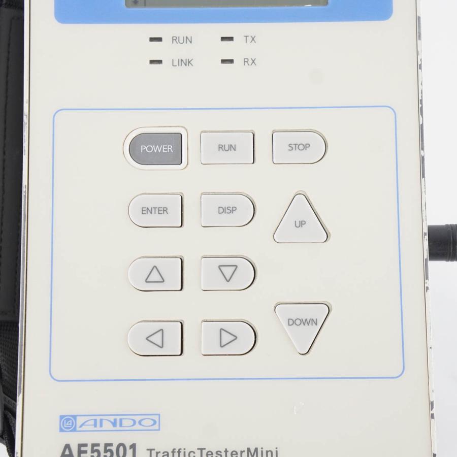 [DW]USED 8日保証 ANDO AE5501 Traffic Tester Mini トラフィックテスターミニ Agilent HFBR ...