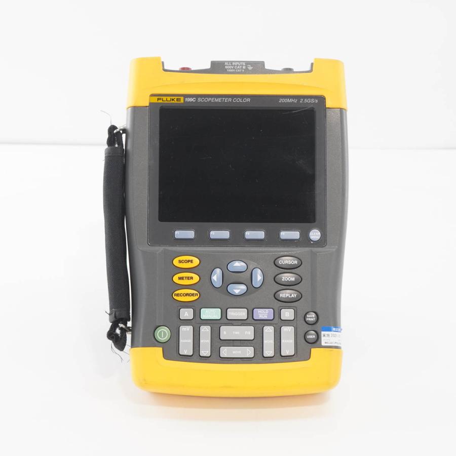 [JB]USED 現状販売 FLUKE 199C SCOPEMETER COLOR スコープメーター カラー 200MHz 2.5GS/s ...