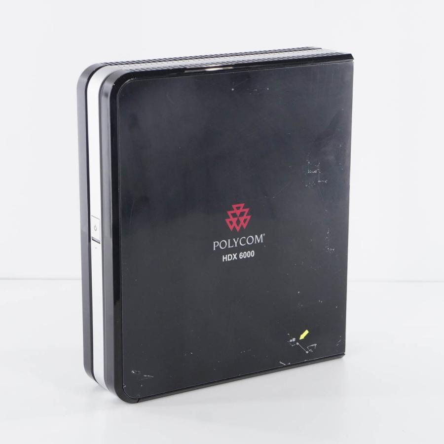 [PG]USED 8日保証 8台入荷 セット 動作確認済 POLYCOM HDX 6000 HD NTSC テレビ会議システム MPTZ-9 カメラ 電源コード ...[SK04125 ...
