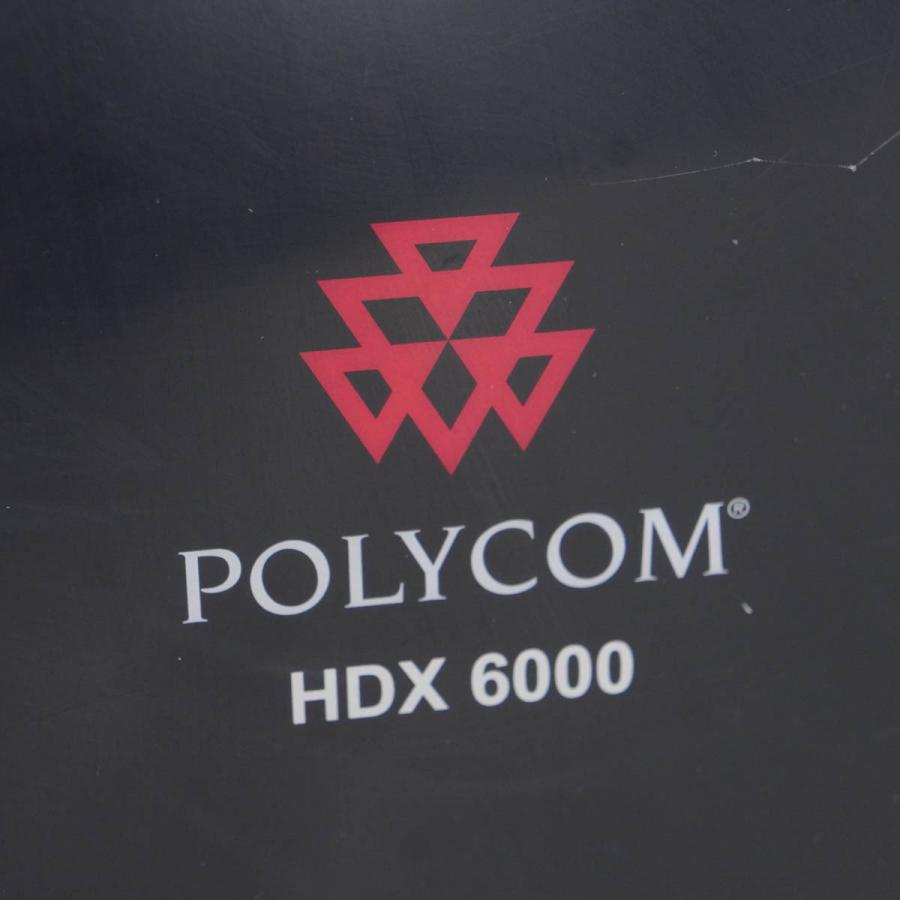 [PG]USED 8日保証 8台入荷 セット 動作確認済 POLYCOM HDX 6000 HD NTSC テレビ会議システム MPTZ-9 カメラ 電源コード ...[SK04125 ...