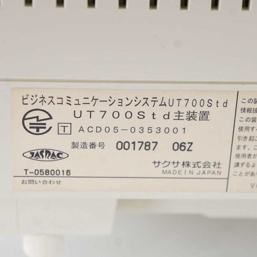 [PG]USED 8日保証 セット saxa UT700Std TD610(W) RegalisII ビジネスコミュニケーションシステム 主装置 電話機 ビジネ...[ST04138-0002 ...