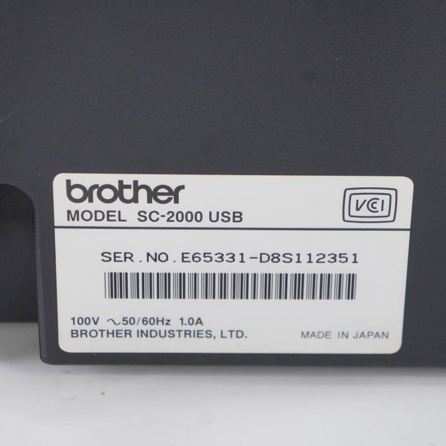 [PG]USED 8日保証 brother SC-2000 USB StampcreatorPRO スタンプ作成機 電源コード[ST04138 ...