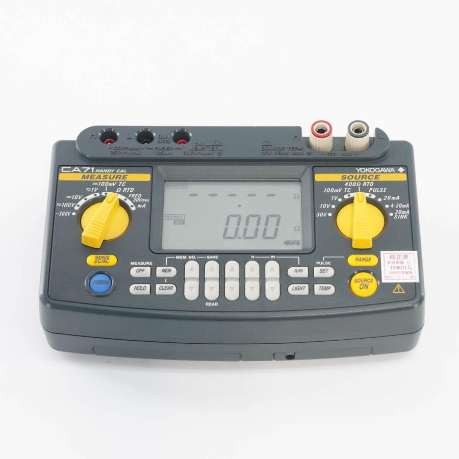 [JB]USED 現状販売 YOKOGAWA CA71 HANDY CAL ハンディキャル ハンディキャリブレーター 取扱説明書 ...