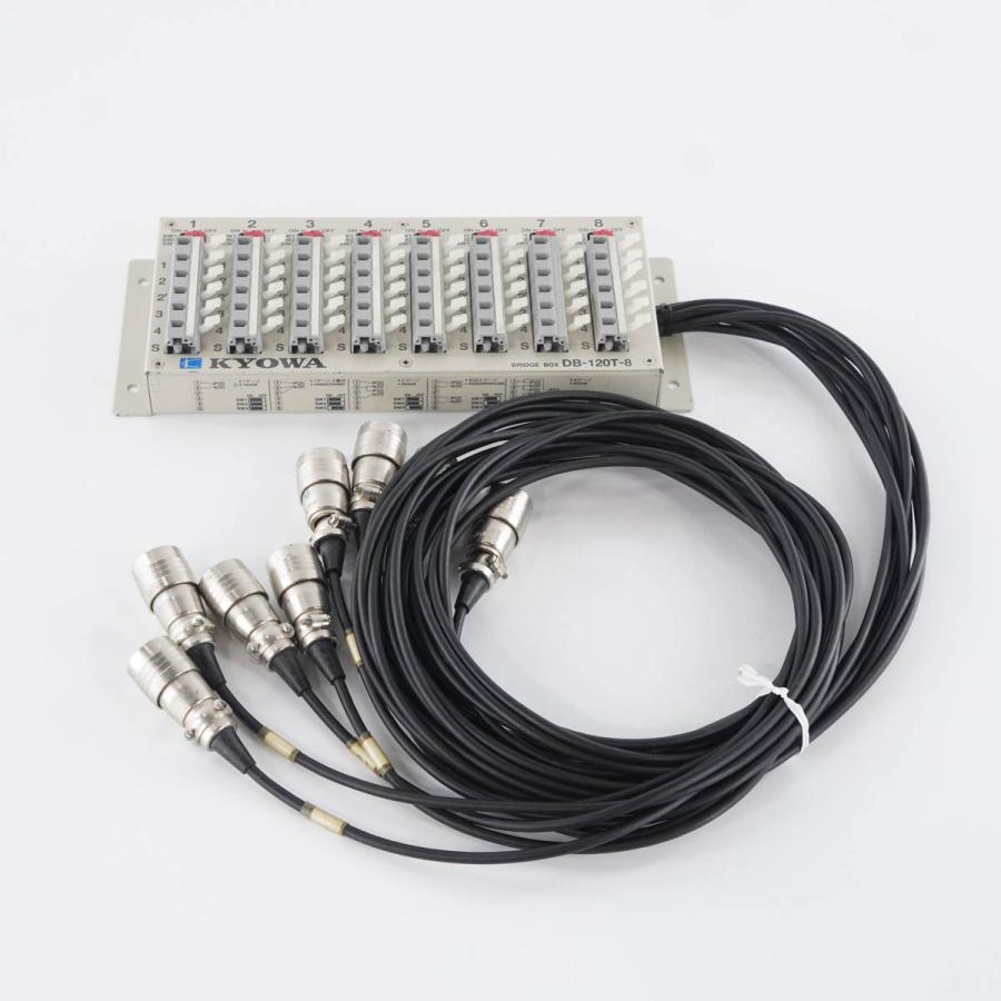 [JB]USED 現状販売 KYOWA DB-120T-8 BRIDGE BOX ブリッジボックス クランプ式 取扱説明書[ST04178 ...