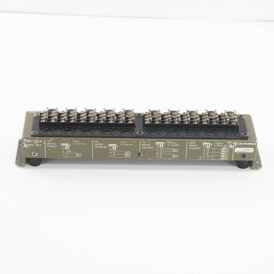 [DW]USED 8日保証 KYOWA DBB-120A BRIDGE BOX ブリッジボックス TT-04 120Ω 10ch 取扱説明書 ...