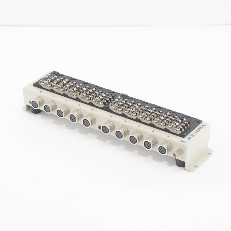 [DW]USED 8日保証 KYOWA DBB-120A BRIDGE BOX ブリッジボックス TT-04 120Ω 10ch 取扱説明書 ...