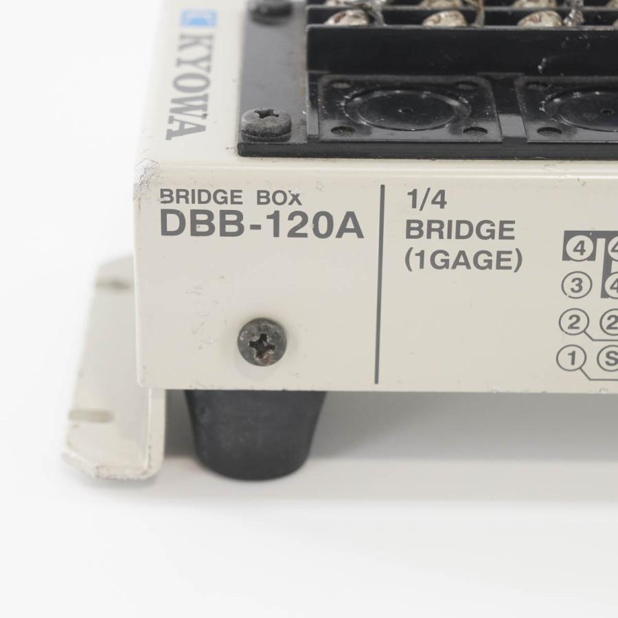 [DW]USED 8日保証 KYOWA DBB-120A BRIDGE BOX ブリッジボックス TT-04 120Ω 10ch 取扱説明書 ...