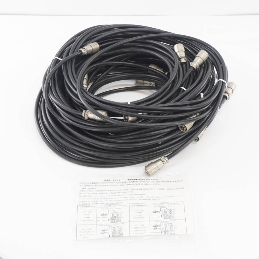 [DW]USED 8日保証 KYOWA DBB-120A BRIDGE BOX ブリッジボックス TT-04 120Ω 10ch 取扱説明書 ...