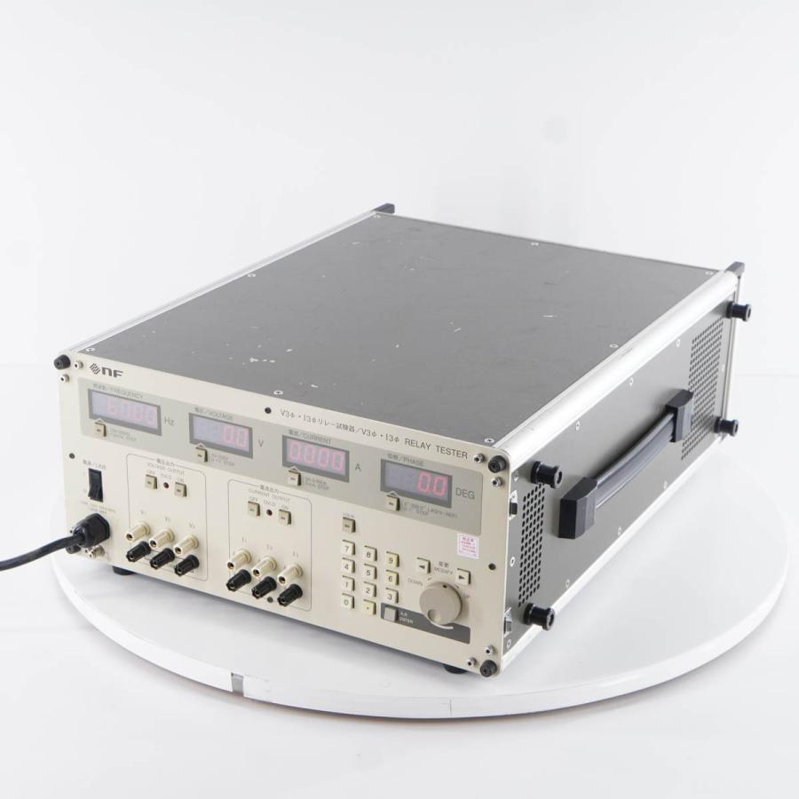 [DW]USED 8日保証 11/2020CAL NF AS-288 RELAY TESTER リレーテスター V3φ I3φ 取扱説明書 ...
