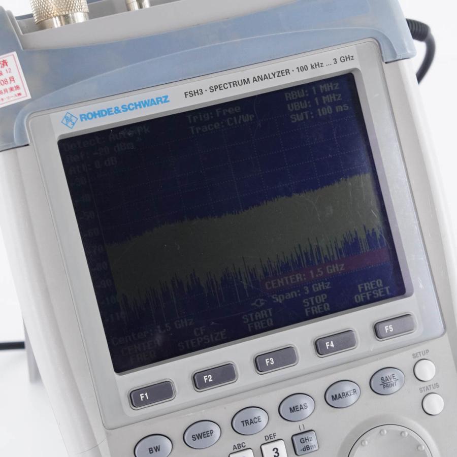 [DW]USED 8日保証 Rohde & Schwarz FSH3 SPECTRUM ANALYZER ハンドヘルド スペクトラム ...