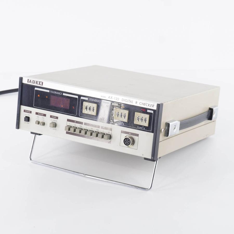 [DW]USED 8日保証 4台入荷 ADEX AX-122 DIGITAL R CHECKER 抵抗計 [SK04186-0002 ...