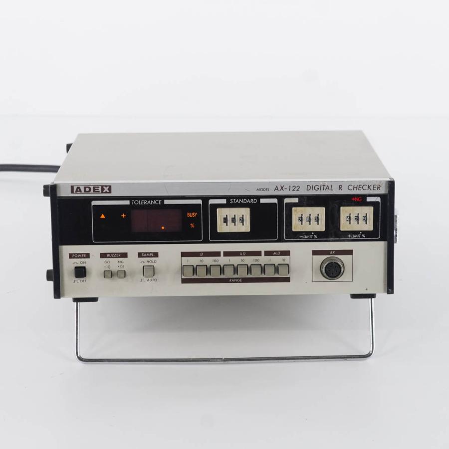[DW]USED 8日保証 4台入荷 ADEX AX-122 DIGITAL R CHECKER 抵抗計 [SK04186-0002 ...