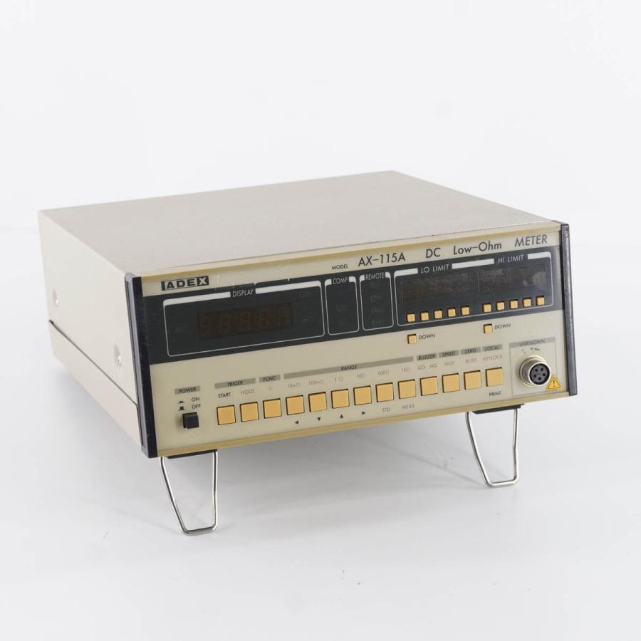 [JB]USED 現状販売 ADEX AX-115A DC Low-Ohm METER ローオームメーター [ST04186-0004 ...