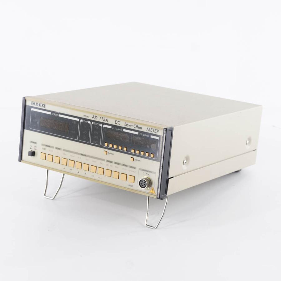 [JB]USED 現状販売 ADEX AX-115A DC Low-Ohm METER ローオームメーター [ST04186-0004 ...