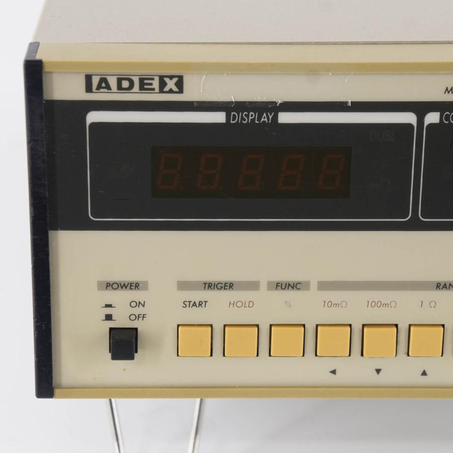 [JB]USED 現状販売 ADEX AX-115A DC Low-Ohm METER ローオームメーター [ST04186-0004 ...
