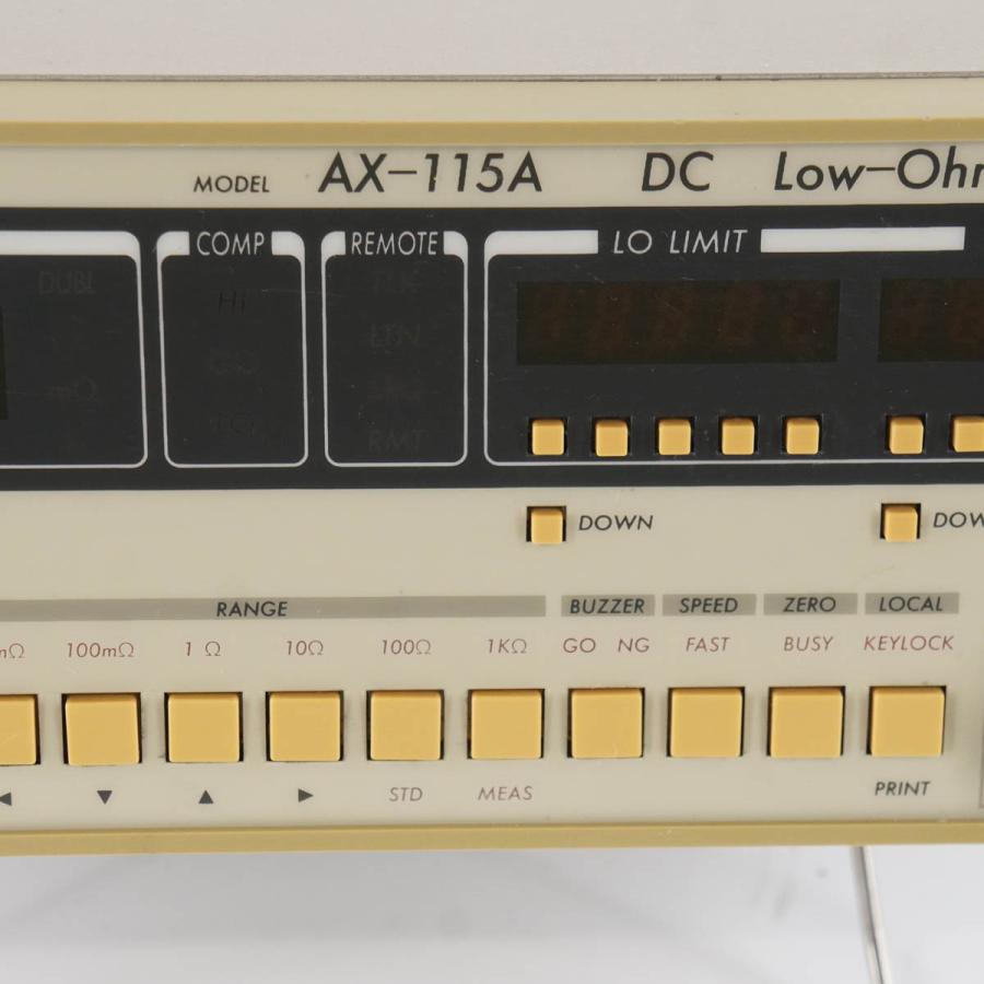 [JB]USED 現状販売 ADEX AX-115A DC Low-Ohm METER ローオームメーター [ST04186-0004] :04186-0004:DIRWINGSショップ ...