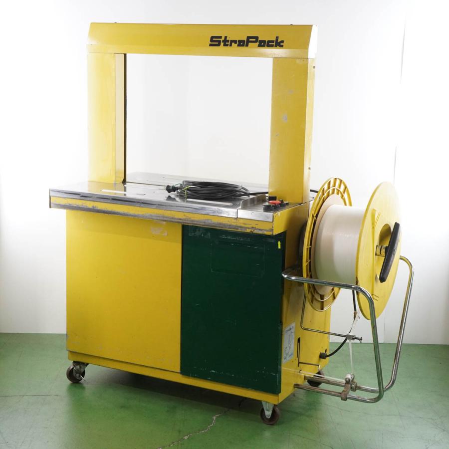 [PG]USED 8日保証 STRAPACK RQ-8 AUTOMATIC STRAPPING MACHINE 自動梱包機[ST04200-0023] : 04200-0023 ...