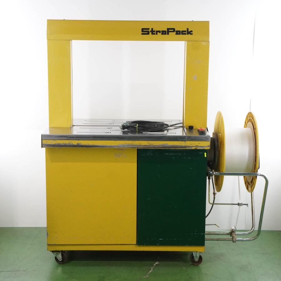 [PG]USED 8日保証 STRAPACK RQ-8 AUTOMATIC STRAPPING MACHINE 自動梱包機[ST04200-0023] : 04200-0023 ...