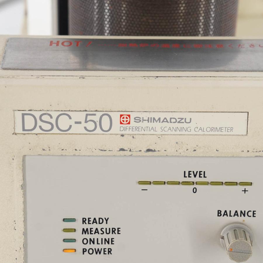 [DW]USED 8日保証 SHIMADZU DSC-50 BLE-50 DIFFERENTIAL SCANNING CALORIMETER ...