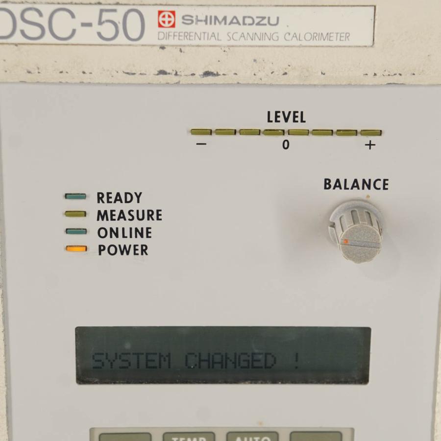 [DW]USED 8日保証 SHIMADZU DSC-50 BLE-50 DIFFERENTIAL SCANNING CALORIMETER ...