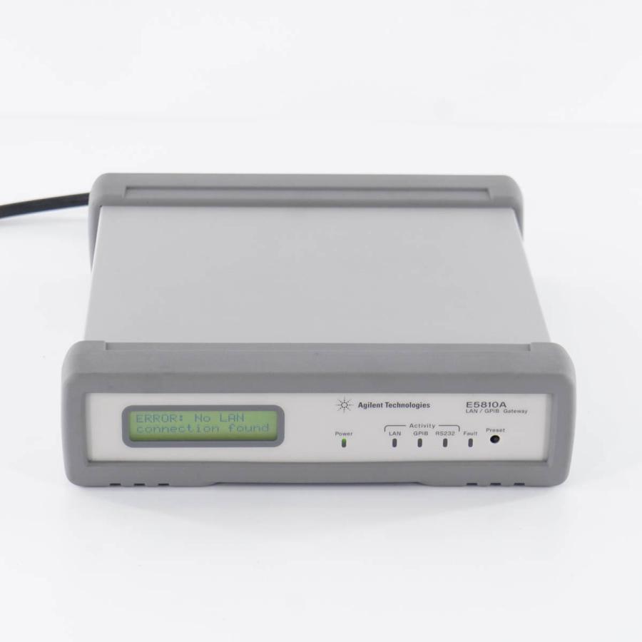 Agilent E5810A LAN GPIB Gateway ゲートウェイ 電源コード 取扱説明書[ST04205-0044] :04205-0044:DIRWINGSショップ - 通販 ...